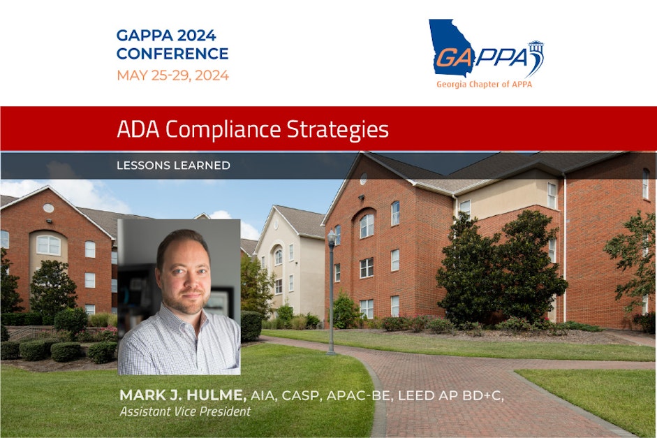 Mark Hulme to Present at GAPPA Conference on ADA Compliance Strategies ...