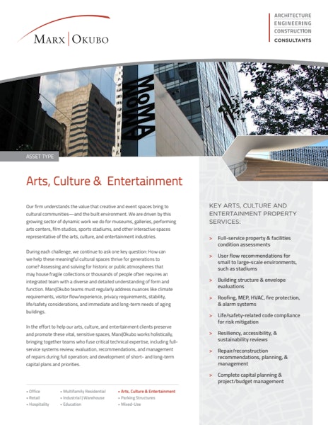 Arts, Culture & Entertainment | Marx|Okubo